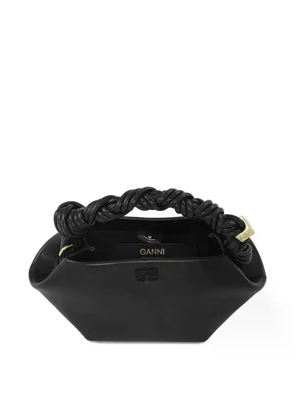 GANNI Mini Bou Tote Bag - Black