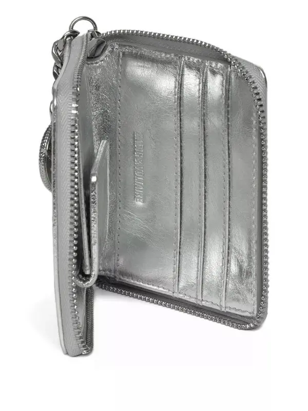 Zadig&Voltaire Mini Sunny Wallet - Silver