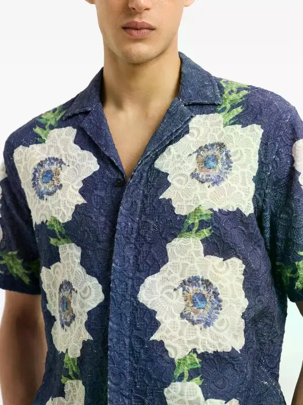 Orlebar Brown Maitan Shirt - Blue