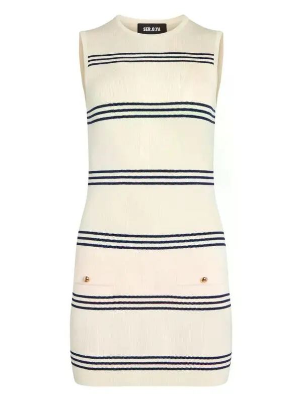 SEROYA Kir Knitted Mini Dress