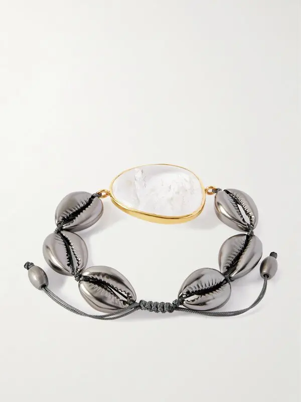 Tohum Design Concha Shell Bracelet