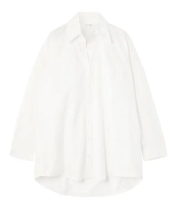 SLVRLAKE Cocoon Cotton-poplin Shirt