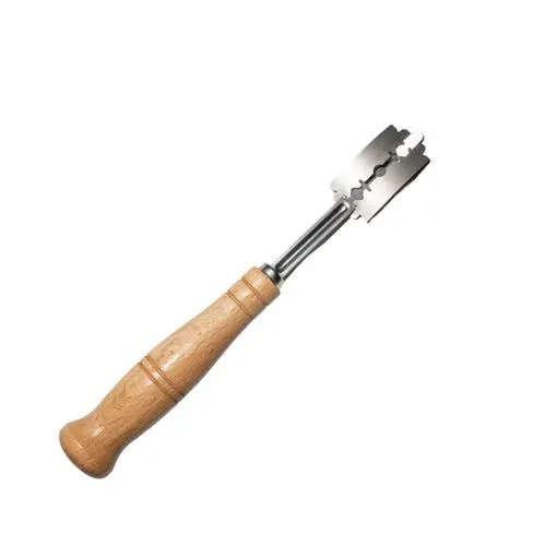 FRIELING Bread Lame Dough Scoring Blade W/extra Blades And Cover - Silver