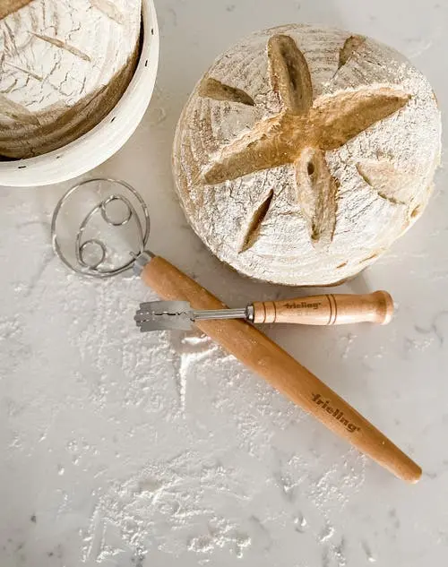 FRIELING Bread Lame Dough Scoring Blade W/extra Blades And Cover