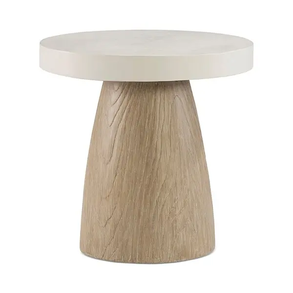BERNHARDT Granville Outdoor Side Table - Bone