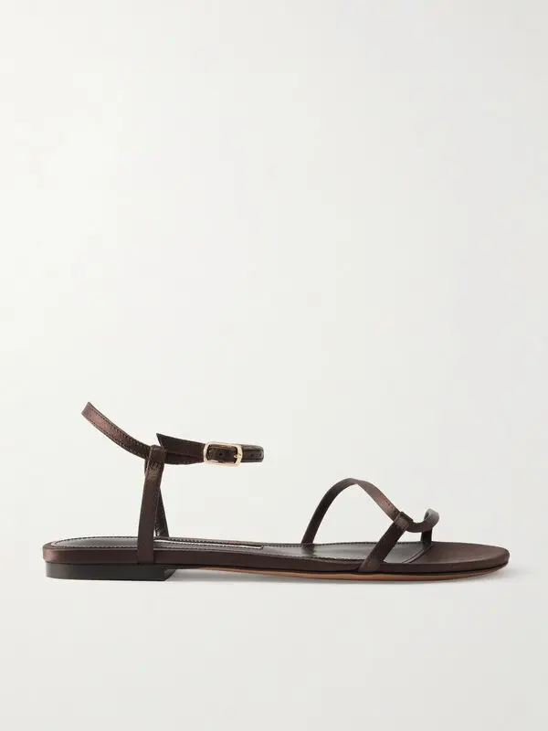 EMME PARSONS Loop Satin Sandals