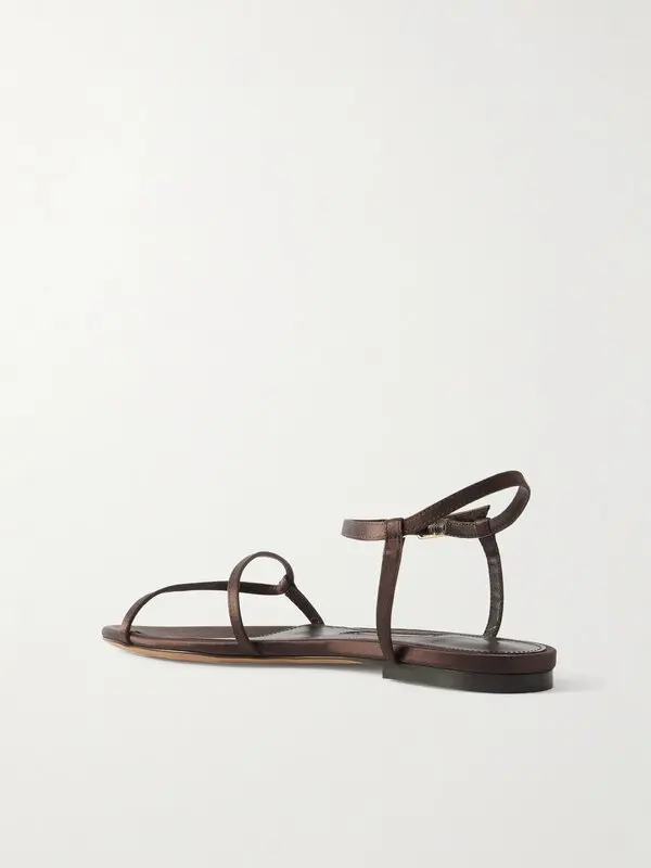 EMME PARSONS Loop Satin Sandals