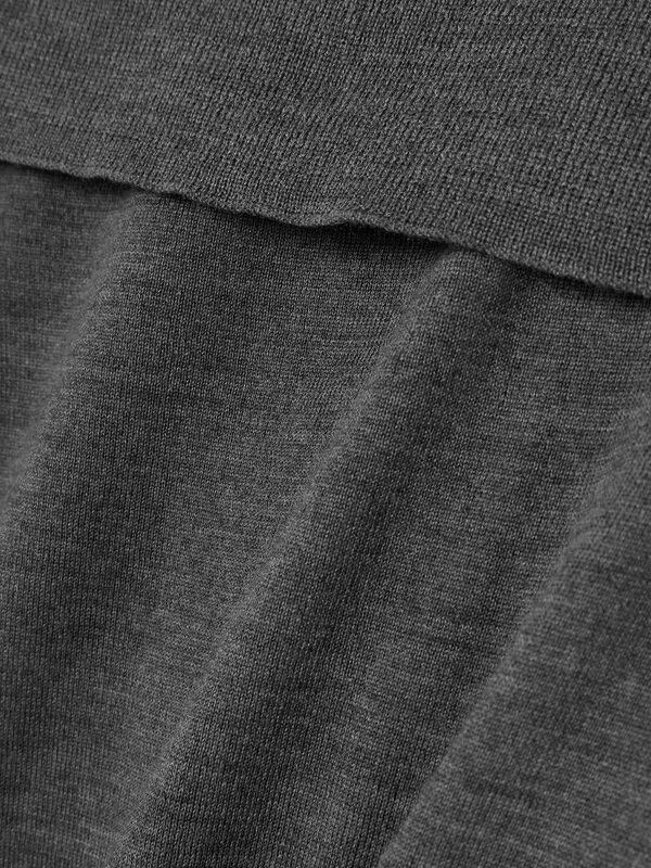 Stella McCartney Off-the-shoulder Virgin Wool Sweater