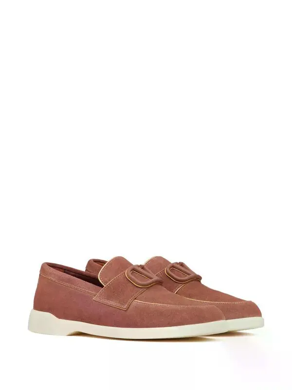 Valentino Garavani Leisure Flows Leather Loafers