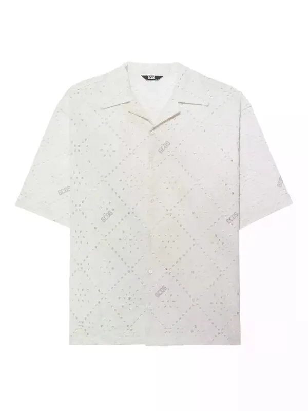 Gcds Broderie-anglaise Shirt