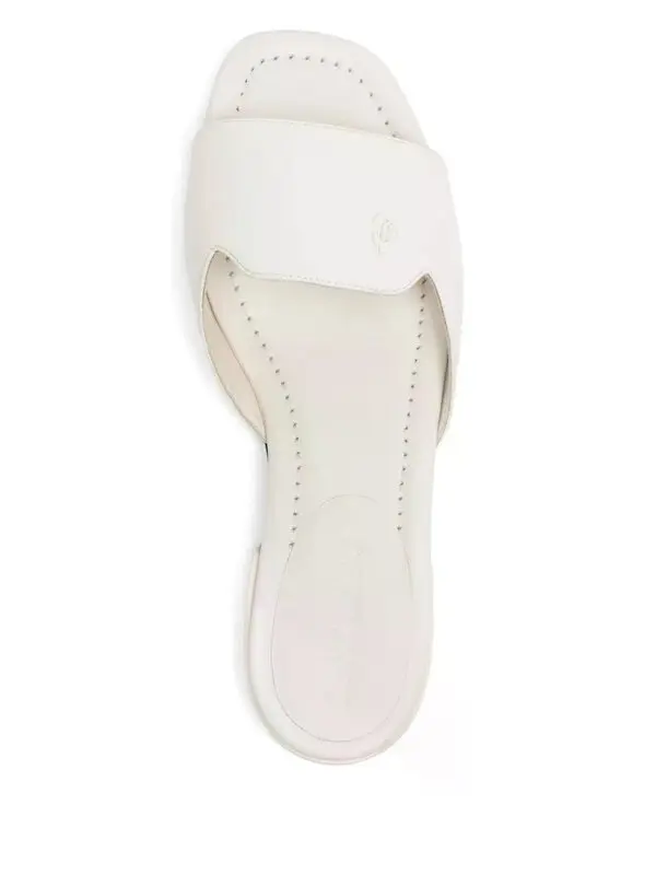 JIMMY CHOO Dina Sandals - White