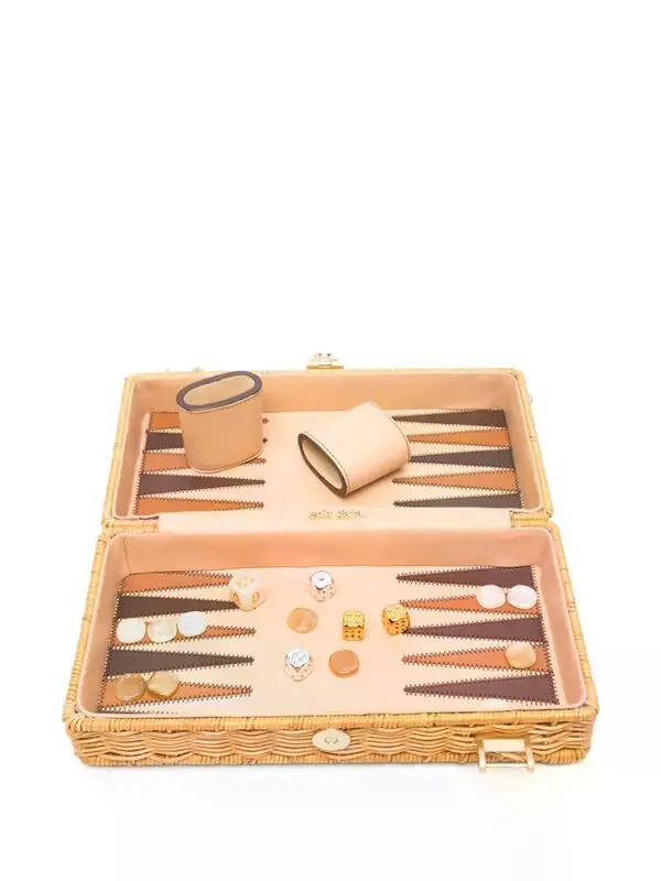 Cult Gaia The Backgammon Bag - Neutrals