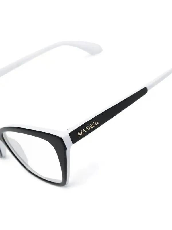 MAX&CO. Cat-eye Frame Glasses