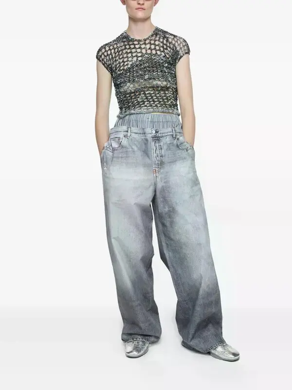 Acne Studios Tiered Jeans
