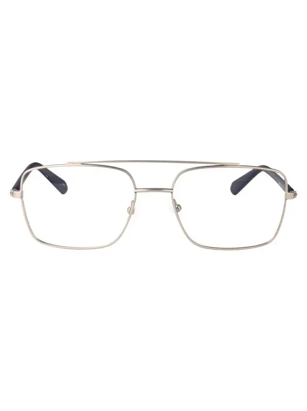 Calvin Klein Full Rim Eyeglasses - Silver