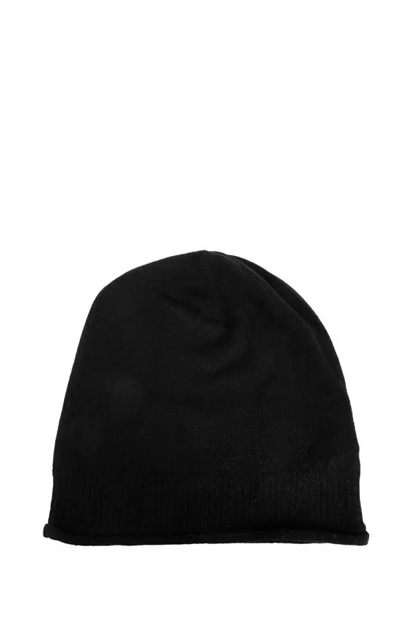 Ziggy Chen Oversized Beanie In Black - 57% Off | Editorialist