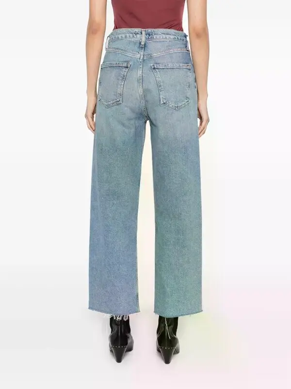 AGOLDE Ren Wide-leg Jeans - Blue