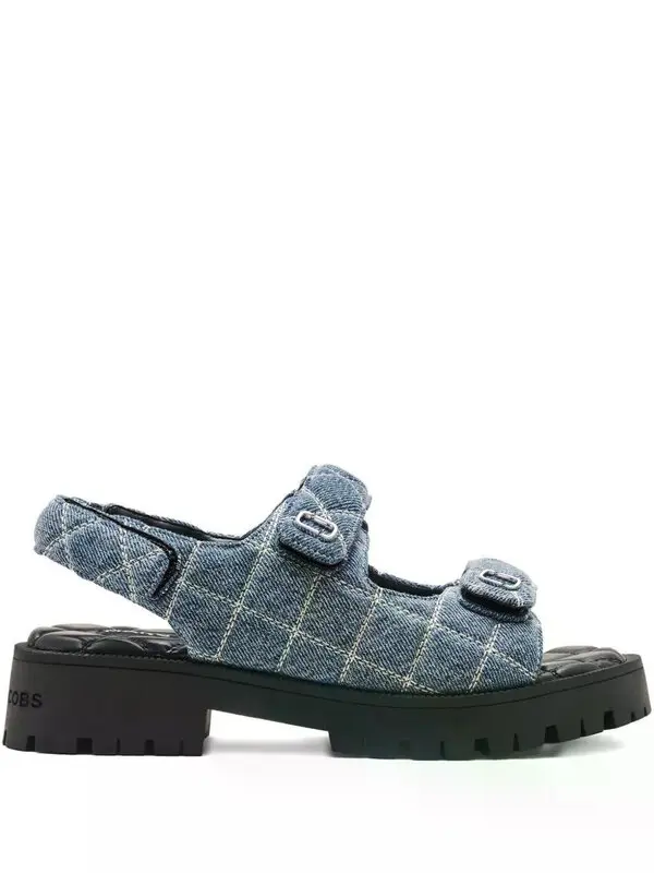 Marc Jacobs The Quilted Denim Sandals