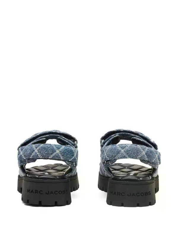 Marc Jacobs The Quilted Denim Sandals