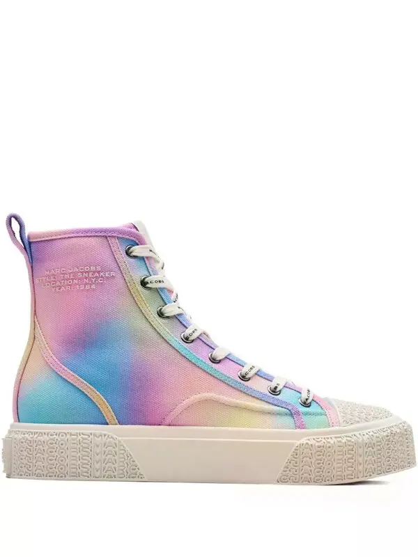 Marc Jacobs Airbrush Canvas Sneakers