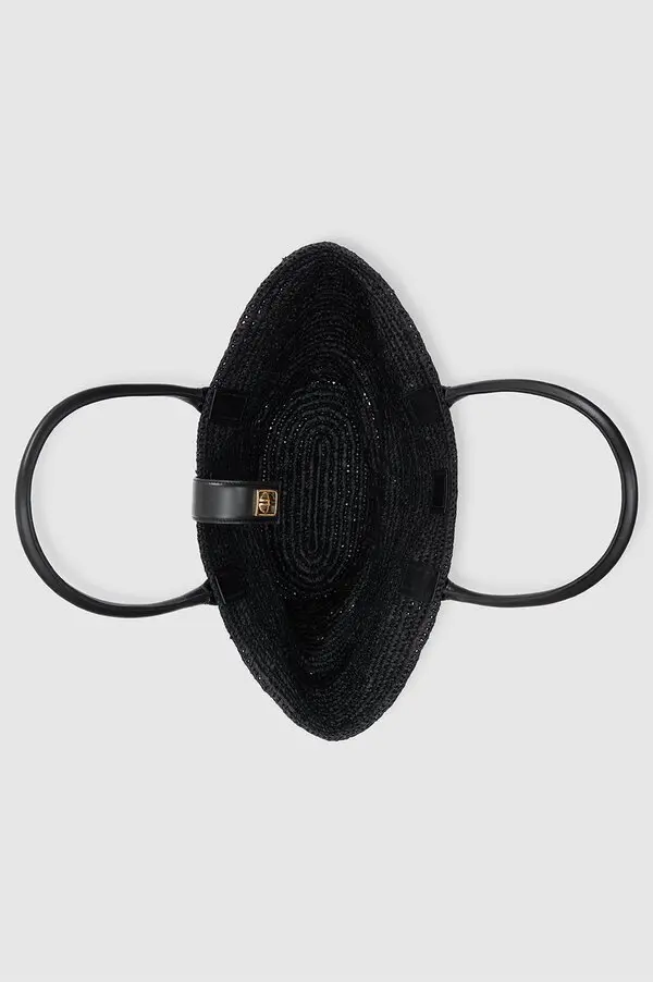 ANINE BING Lou Monogram Tote