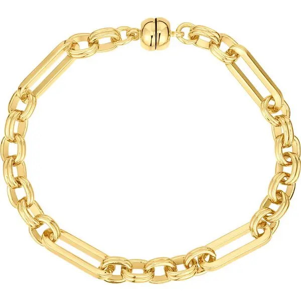 LUV AJ Chain Link Bracelet - Gold