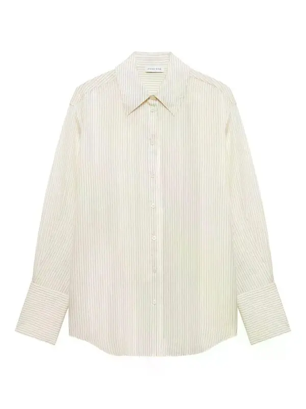 ANINE BING Striped Shirt