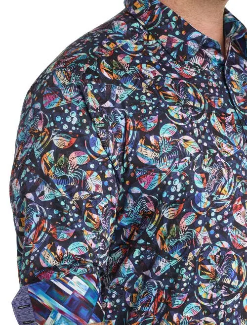 ROBERT GRAHAM BY DXL Big & Tall Hemlock Sport Shirt