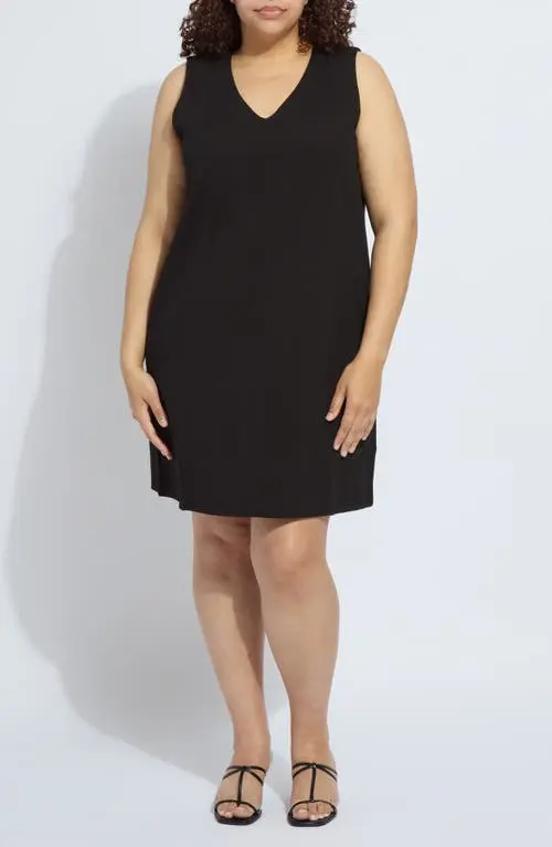 Lyssé A-line Ponte Dress