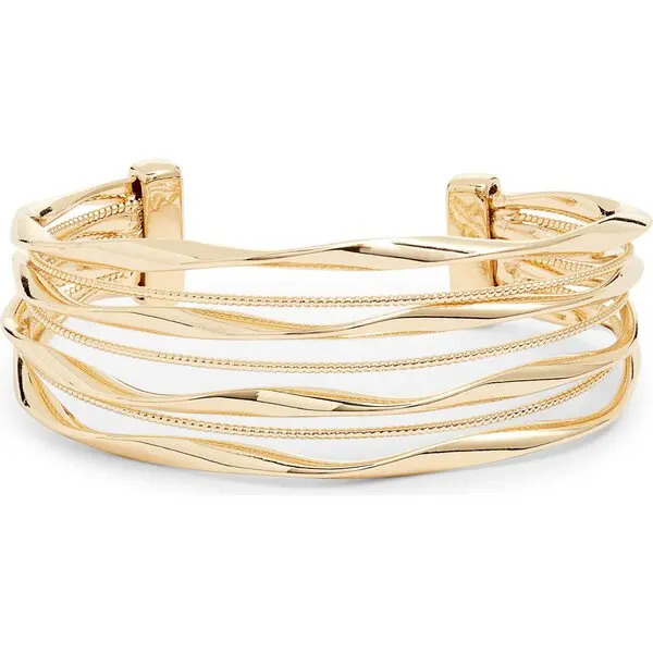 Nordstrom Layered Cuff Bracelet - Gold