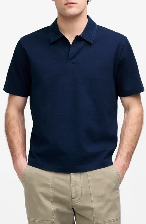 Madewell The Vintage Cotton Polo - Indigo
