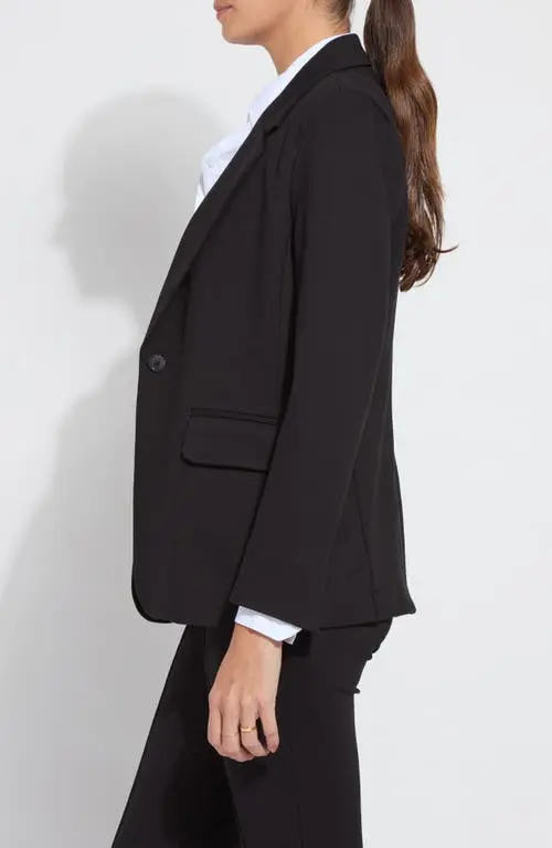 Lyssé Essentials One-button Ponte Blazer
