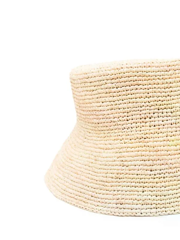 Sandro Raffia Bucket Hat