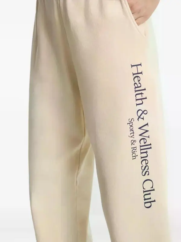 SPORTY & RICH Logo-print Track Pants