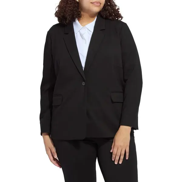 Lyssé Essentials One-button Ponte Blazer