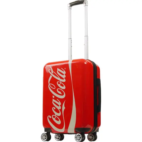 COCA COLA 21-inch Spinner Rolling Suitcase