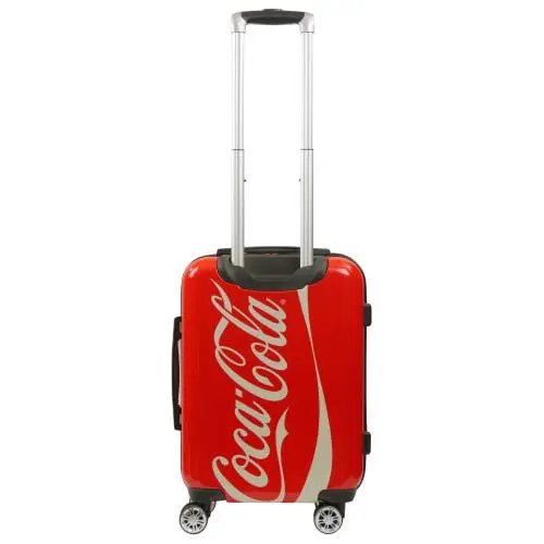 COCA COLA 21-inch Spinner Rolling Suitcase