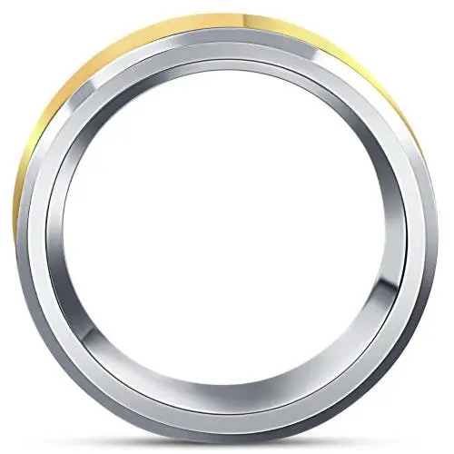 BLISS DIAMOND 8mm Two Tone Band