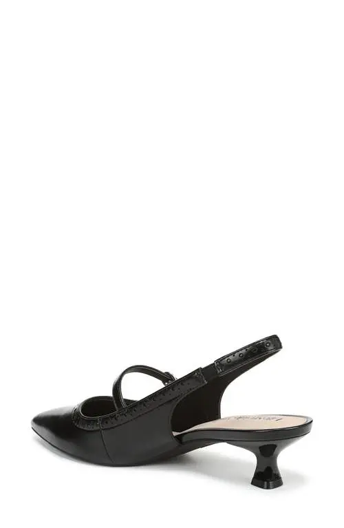 LIFESTRIDE Marilyn Slingback Kitten Heel Pumps - Black