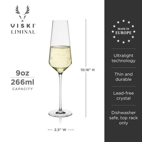 VISKI Reserve Liminal Champagne Flute