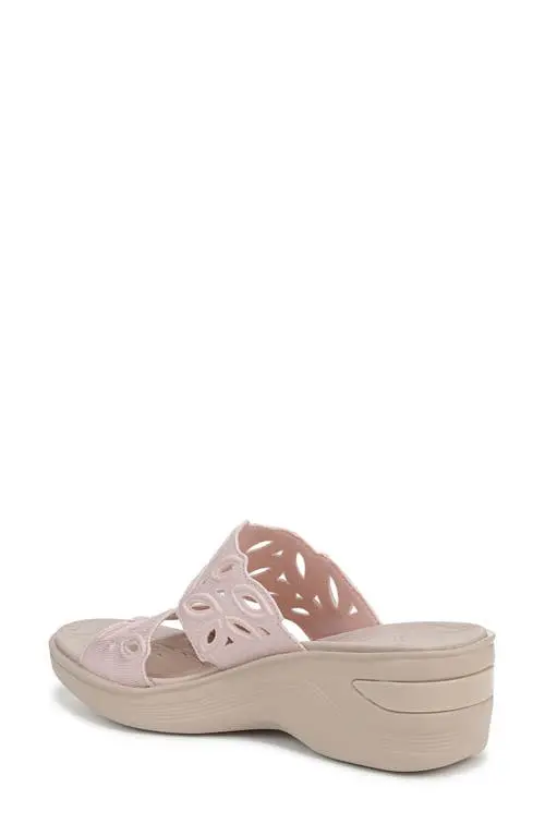 LIFESTRIDE Delight Platform Wedge Slide Sandal
