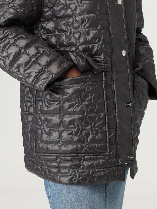 GANNI Quilted Jacket - Grey