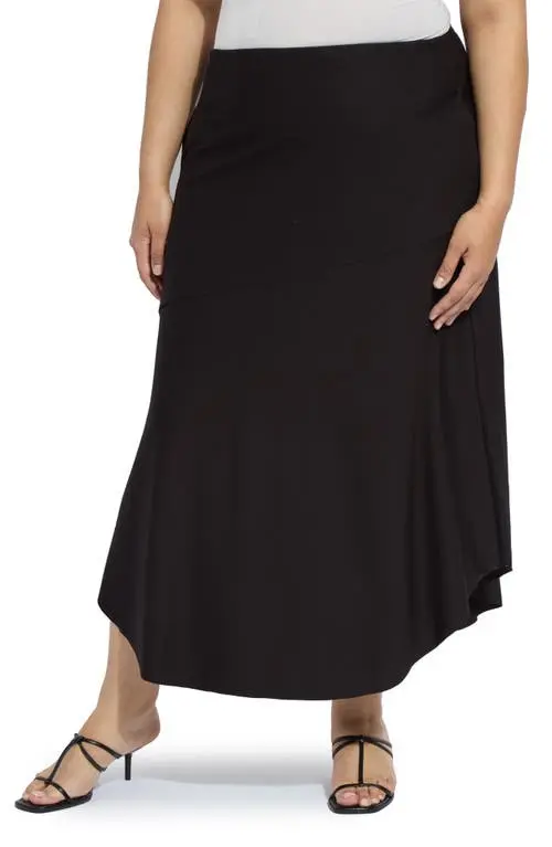 Lyssé Essentials A-line Ponte Midi Skirt