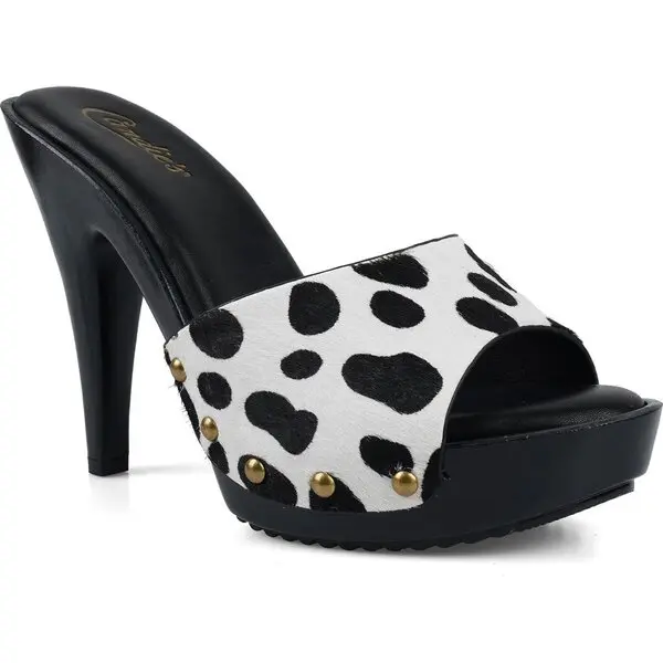 CANDIE'S Calf Hair Platform Sandal