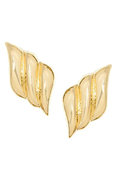 MARLYN SCHIFF Wing Stud Earrings - Gold