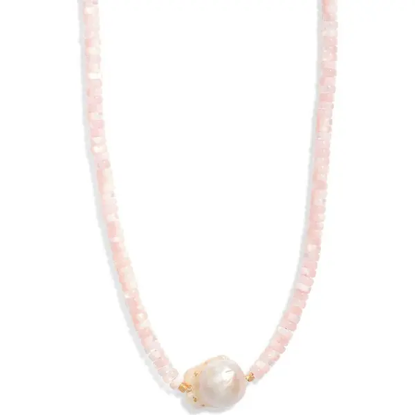 FRASIER STERLING Amalfi Baroque Freshwater Pearl Necklace