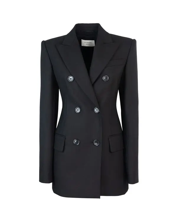 Sportmax Gelly Stretch Wool Blazer