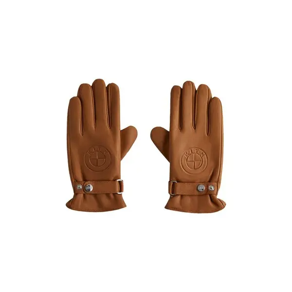 Kith For Bmw Manhattan Leather Gloves - Brown