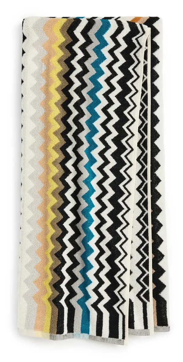 Missoni Best Bath Towel 100x150 - Black Multicolor