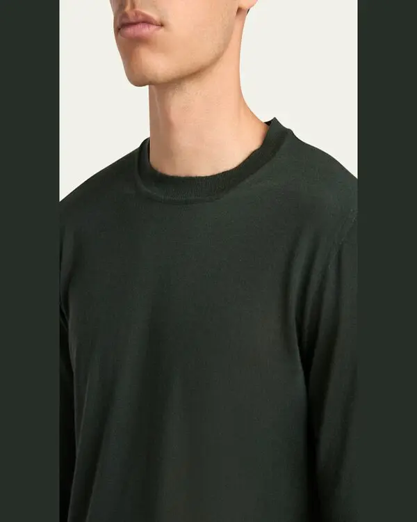 Giorgio Armani Cashmere Knit Crewneck Sweater